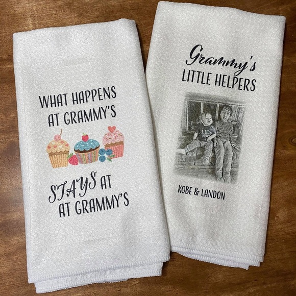 Hand Crafted | Kitchen | Custom Kitchen Towel | Poshmark